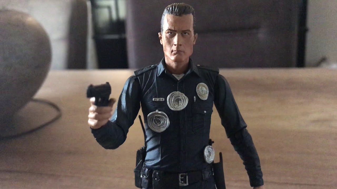 NECA Terminator 2 Judgment Day Ultimate T-1000 Action Figure Review ...
