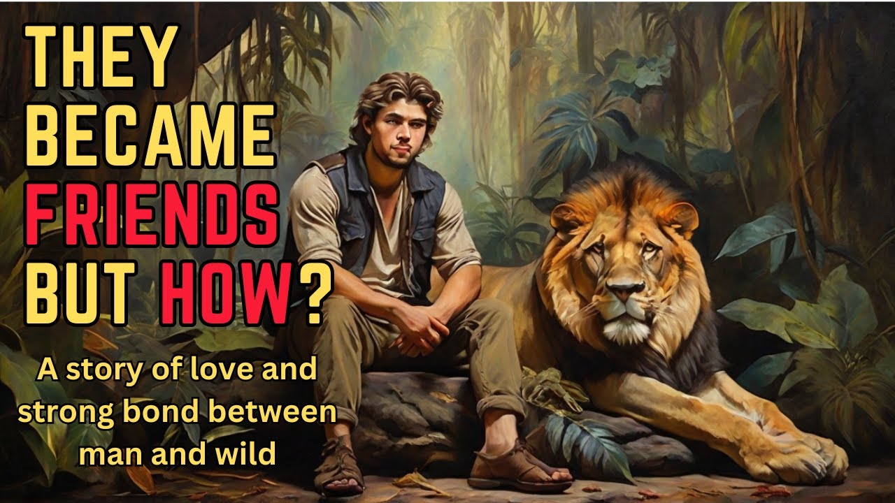 How did a lion and a boy become friends? | a story for the importance ...