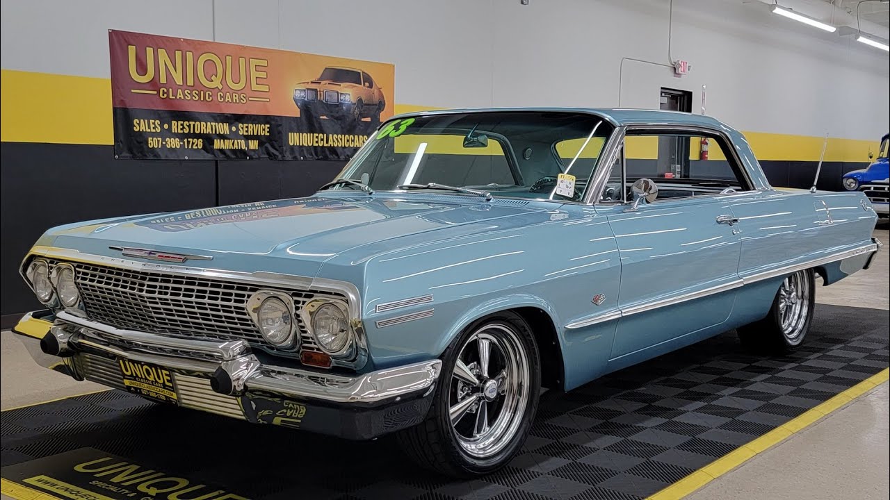 1963 Chevrolet Impala 2dr Hardtop | For Sale - YouTube
