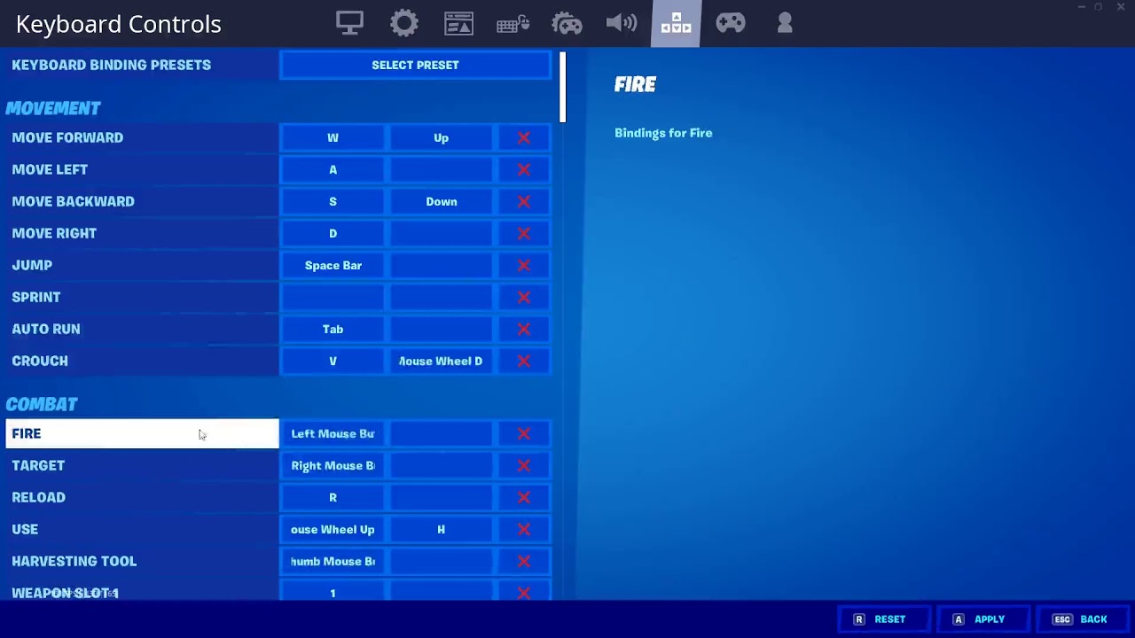 My Key Binds - YouTube