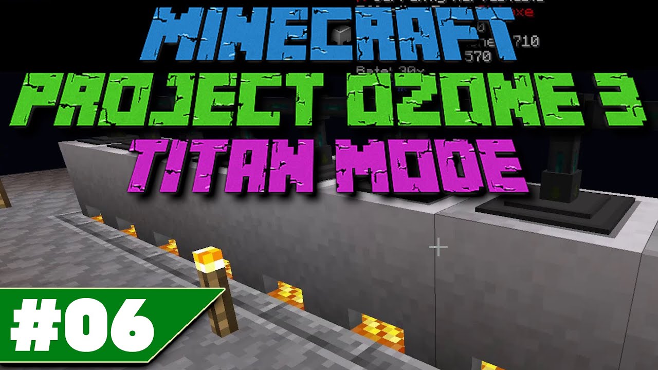 Minecraft Project Ozone 3 (E06) - Time to melt all the stone! - YouTube