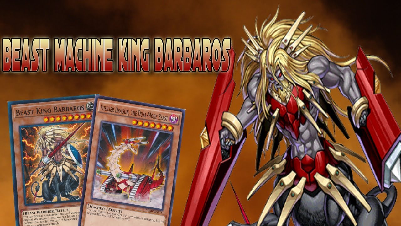 Beast machine king barbaros + unluckiest snipe hunter! - yugioh duel ...