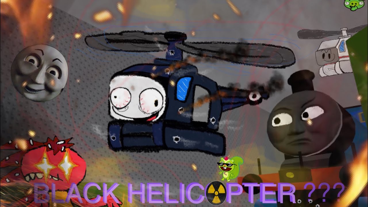 HELICOTER UPDATE 🤨 / steamies vs diesels harold and "Black helicopter ...