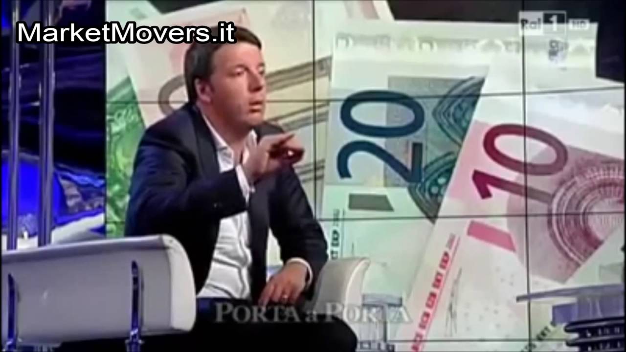 Shock Renzi inganna gli italiani sulle accise sulla benzina ...