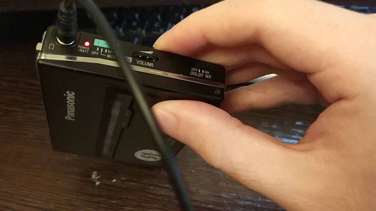 Panasonic RQ-S1 - YouTube