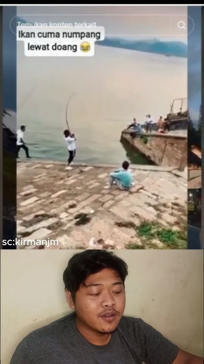 ikannya cuma numpang lewat doang #shorts - YouTube