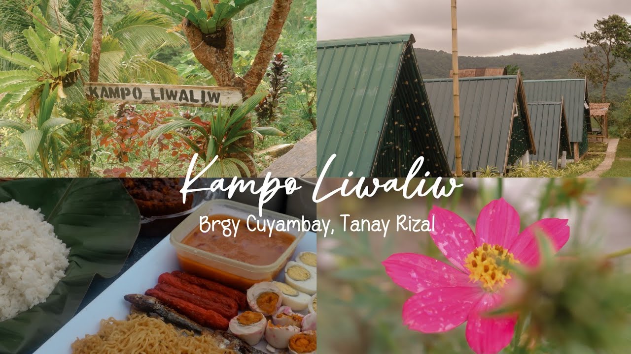 unwind | Nature trip @Kampo Liwaliw- TANAY RIZAL 🍃☕🌳 - YouTube
