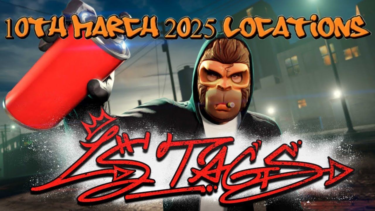 LS Tags Locations Today March 10th Daily Collectibles Guide GTA Online ...