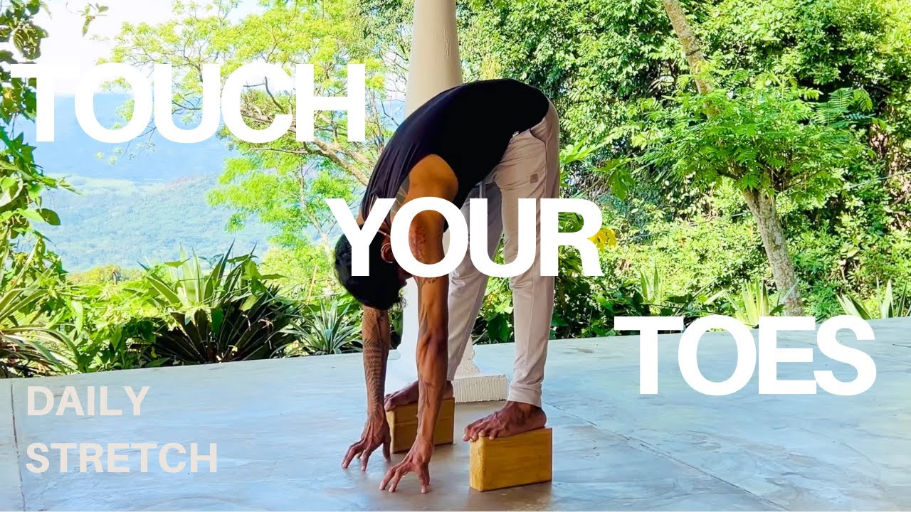 Daily Stretching Routine to Help You Touch Your Toes | Flexibility for Hamstrings & Lower Back ...