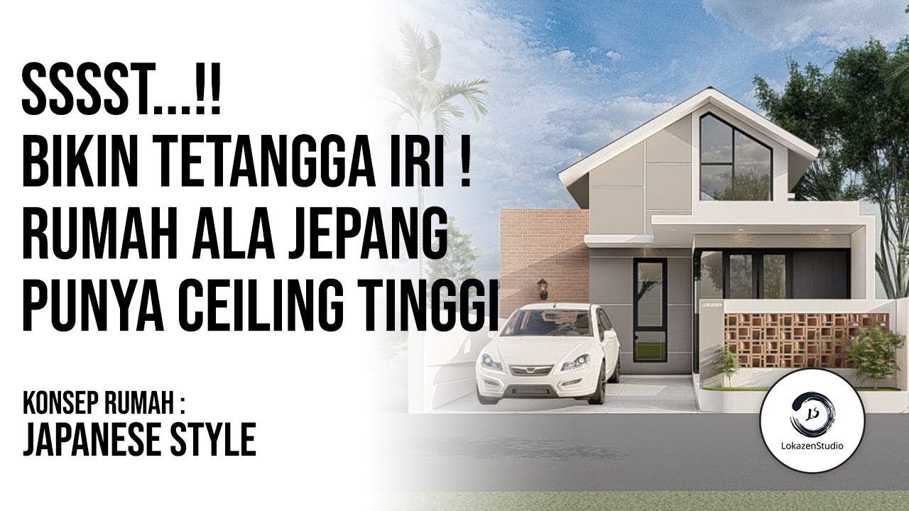 RUMAH ANTI GERAH ALA JEPANG - DESAIN RUMAH 1 LANTAI, 2 KAMAR TIDUR ...
