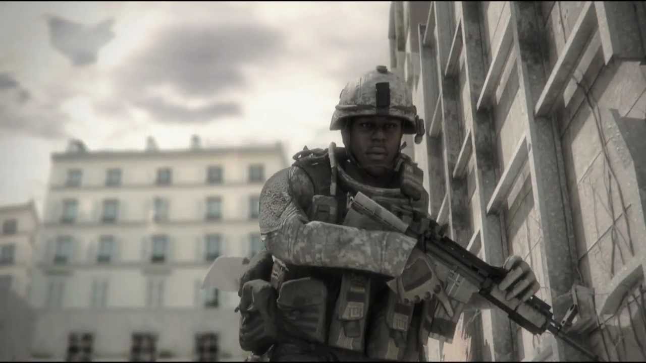 3d realistic soldier animation - YouTube