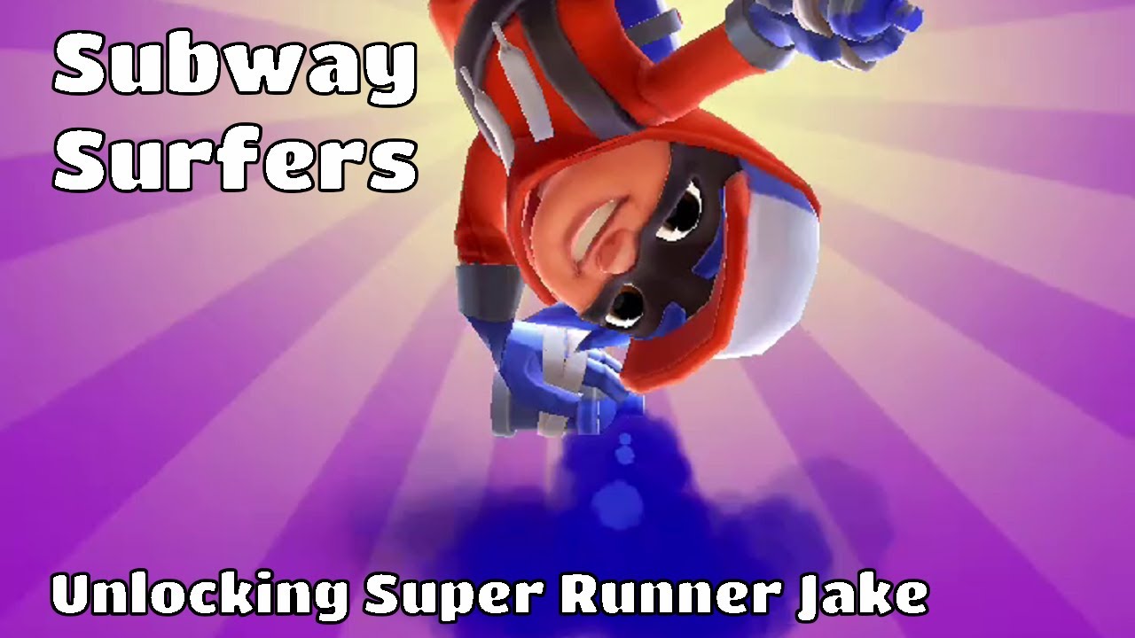 Subway Surfers - Unlocking Super Runner Jake - YouTube