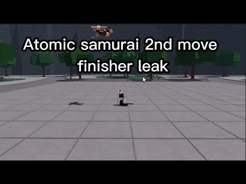 The strongest battlegrounds (Atomic samurai finisher leak) - YouTube
