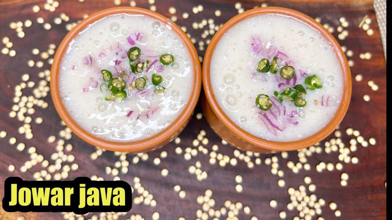 Healthy breakfast jowar java very tasty and easy recipe👌👍 - YouTube