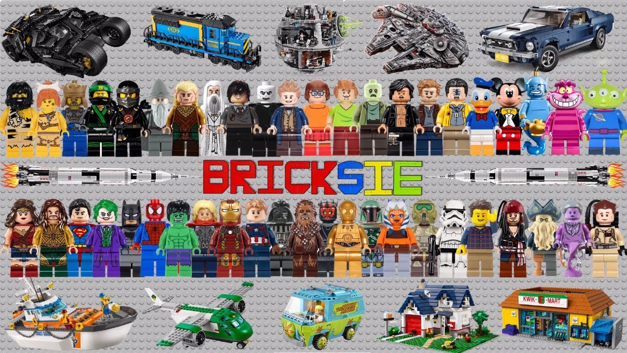 Making LEGO YouTube Cover Art & Intro Video using Photoshop - YouTube