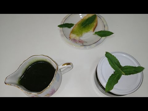 Kışın ferahlık isteyen her kes için,doğal bir Nane reçeli tarifi #mint jam #minzmarmelade #