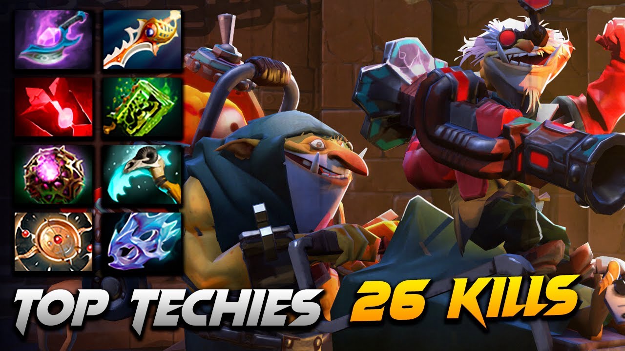 TOP TECHIES - Dota 2 Pro Gameplay [Watch & Learn] - YouTube