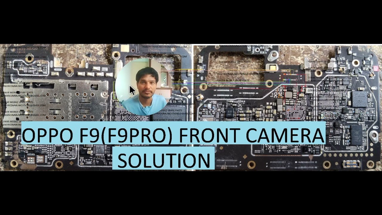 OPPO F9PRO FRONT CAMERA not working|| oppo f9 dust clean, oppo camera ...