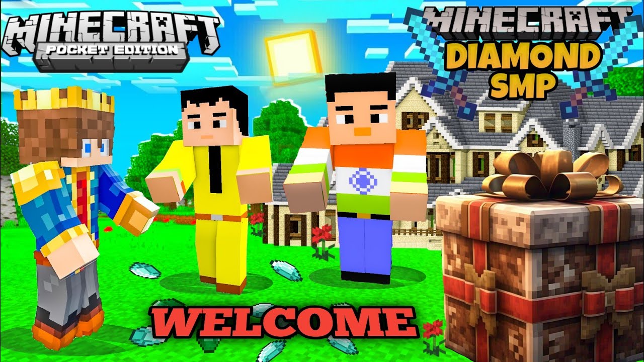 Minecraft Diamond Smp Tour Minecraft PE #AnshuBisht #mcpe - YouTube
