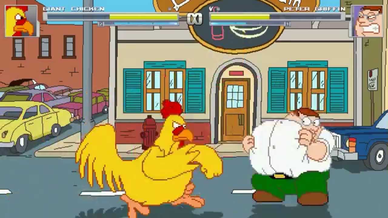 AN Mugen #64: Giant Chicken VS Peter Griffin - YouTube