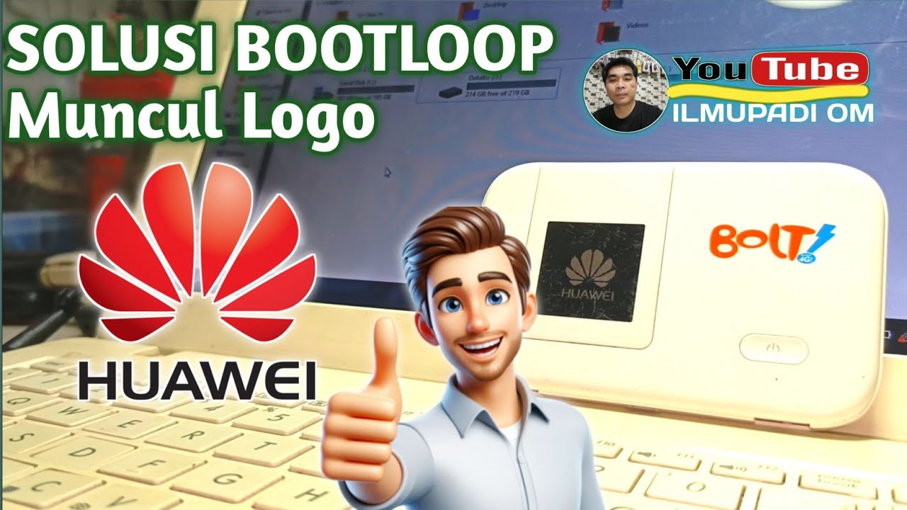 Memperbaiki Bootloop Logo HUAWEI Di Modem Bolt E5372s Slim Berhasil 100 ...