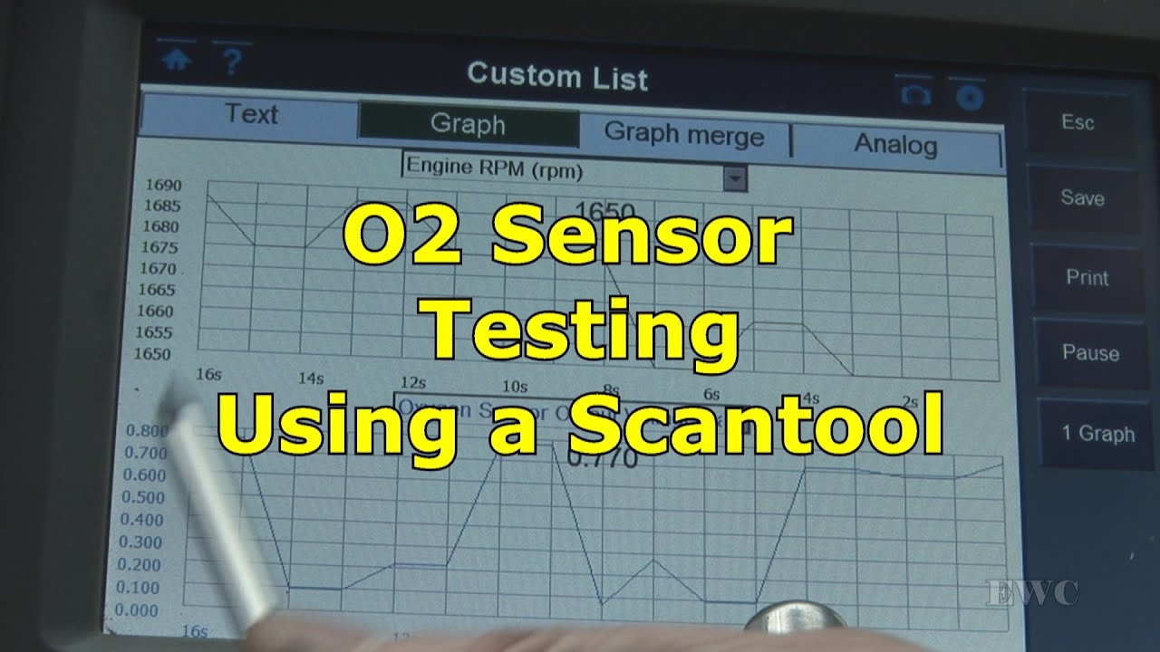 Autel MaxiDas DS708 O2 Sensor Testing - YouTube