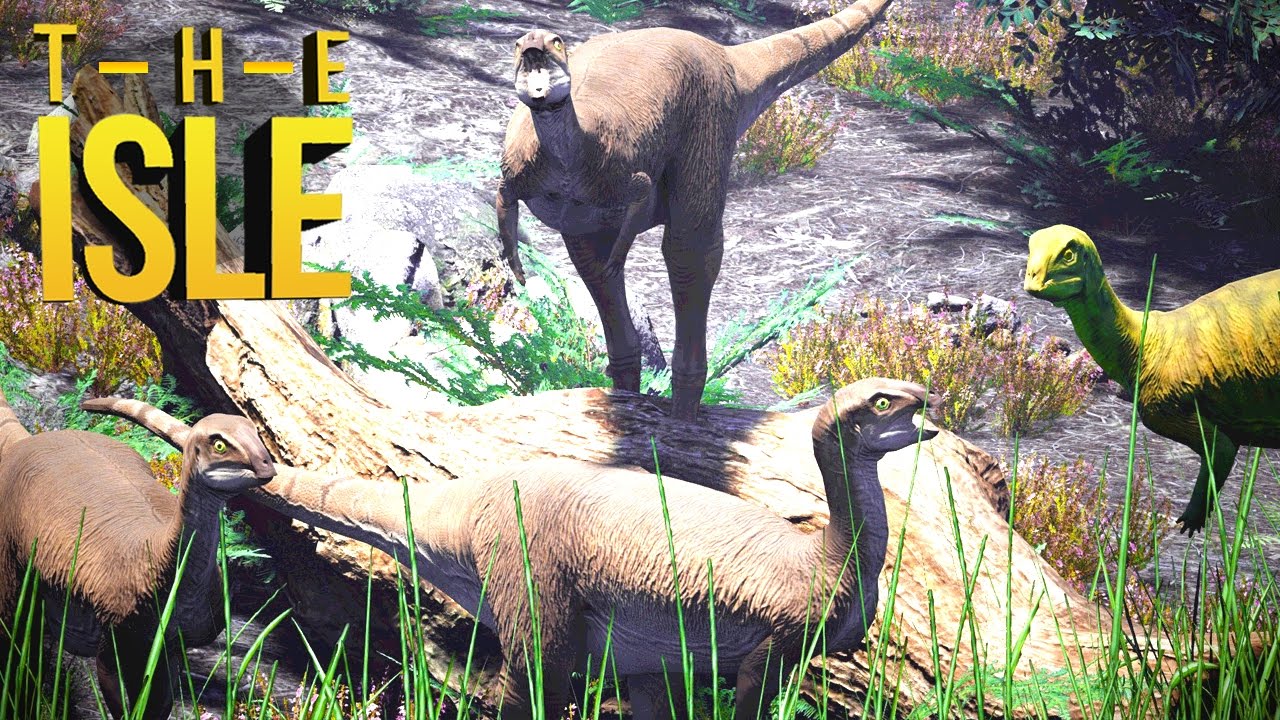 The Isle - Manada De Dryosaurus, Carnívoros Caçando! | Vida De ...