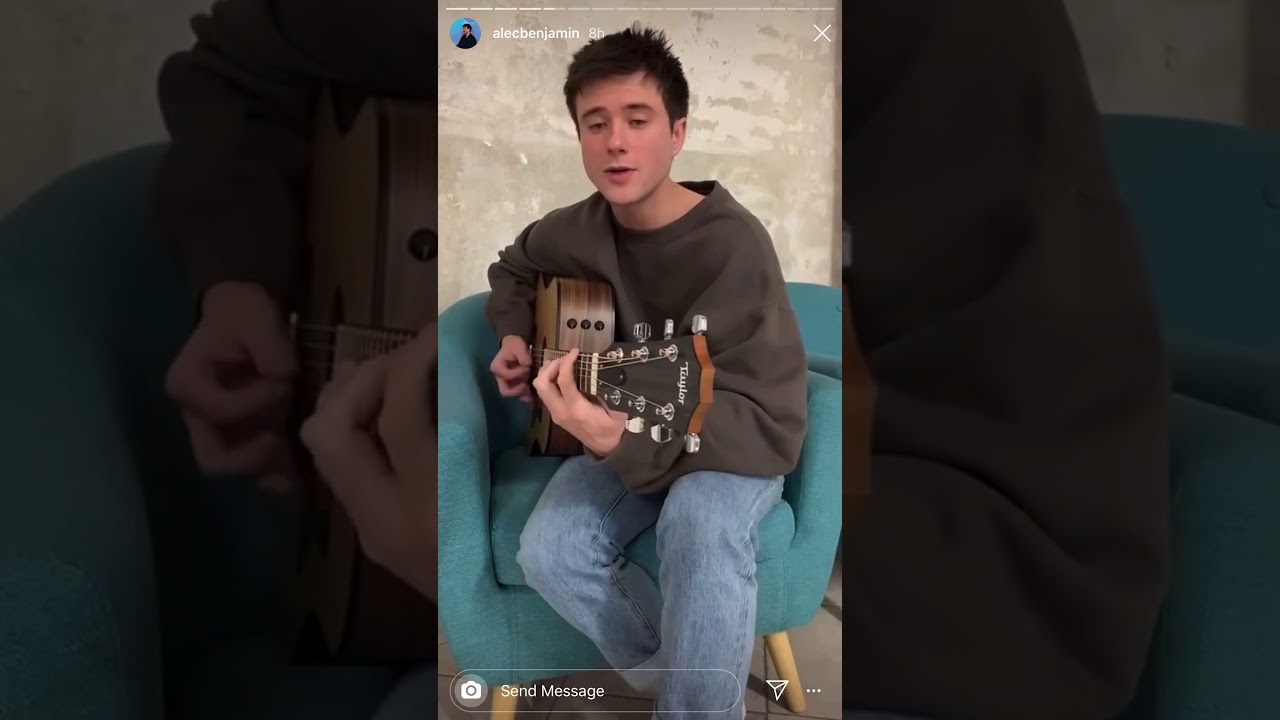 Mind Is a Prison - Alec Benjamin - Instagram Story - YouTube