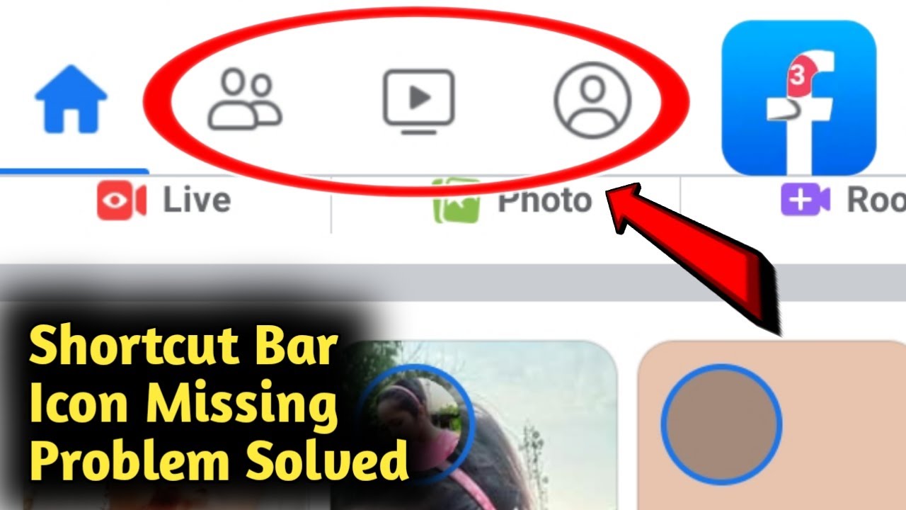 Fix Facebook Shortcut Bar Icon Missing Problem Solved | facebook ... Fix Facebook Shortcut Bar Icon Missing Problem Solved | facebook ...