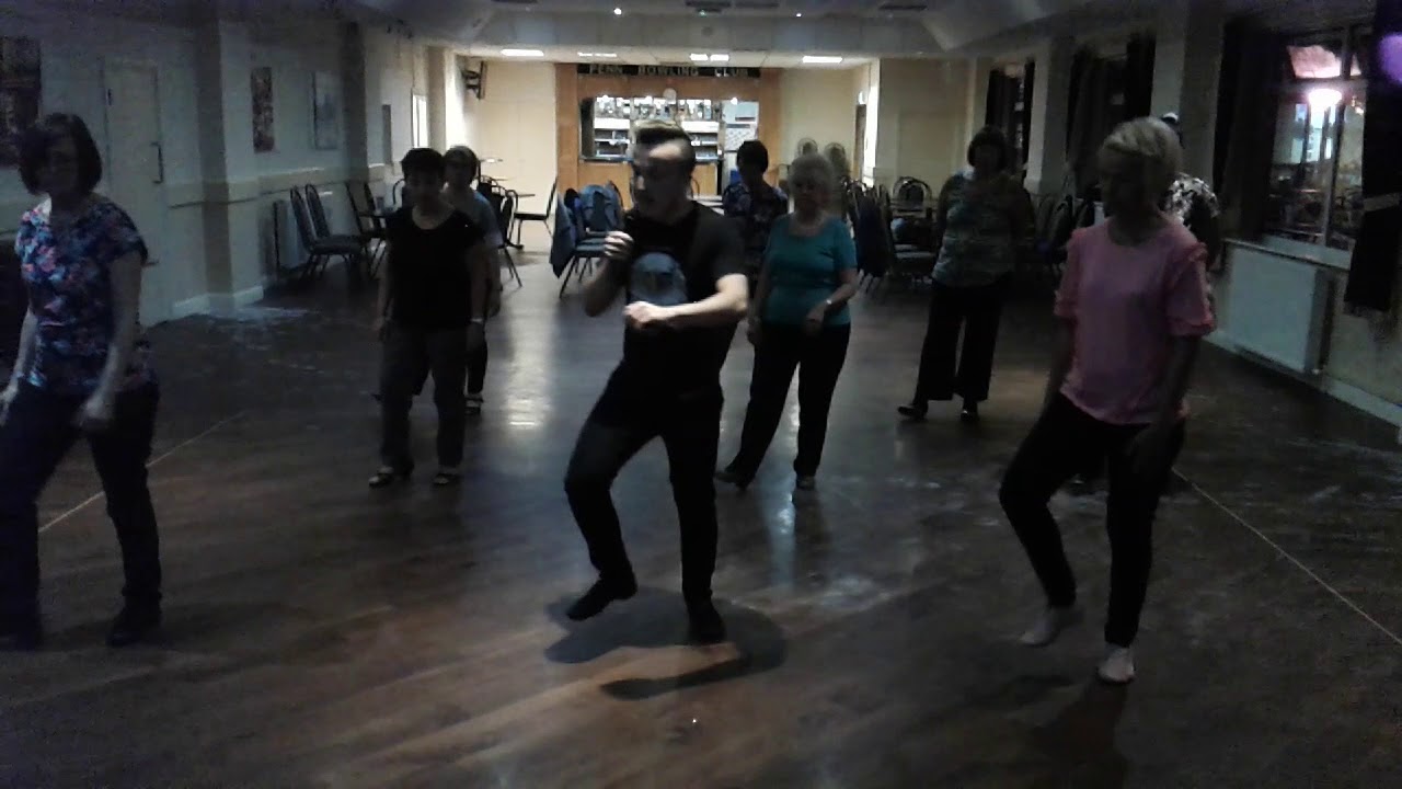 If I'm Lucky Line Dance - Tutorial. Ryan Hunt (Sep 2017) - YouTube