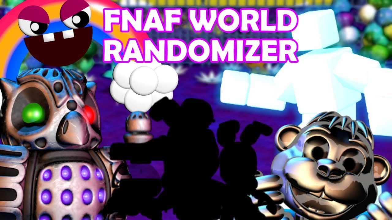 FNaF World Randomizer | Getting all characters and beating the game!!! - YouTube