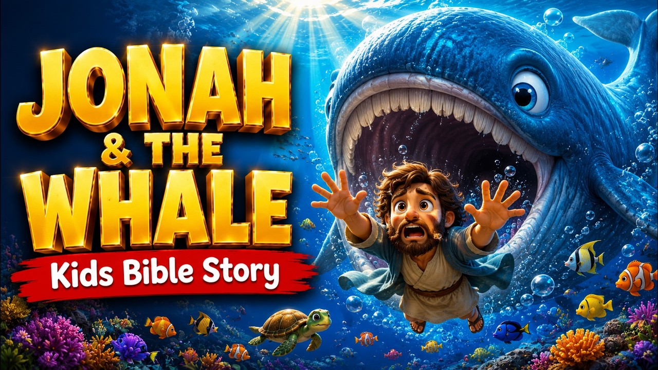 Jonah and the Whale: Bible Story & Lesson on Obedience for Kids (with ...