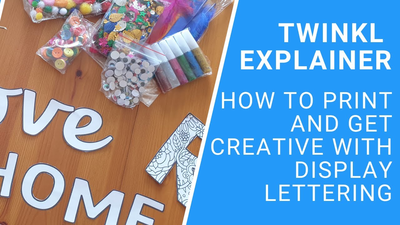 Classroom Decoration Ideas: Get Creative with Twinkl Display Lettering ...