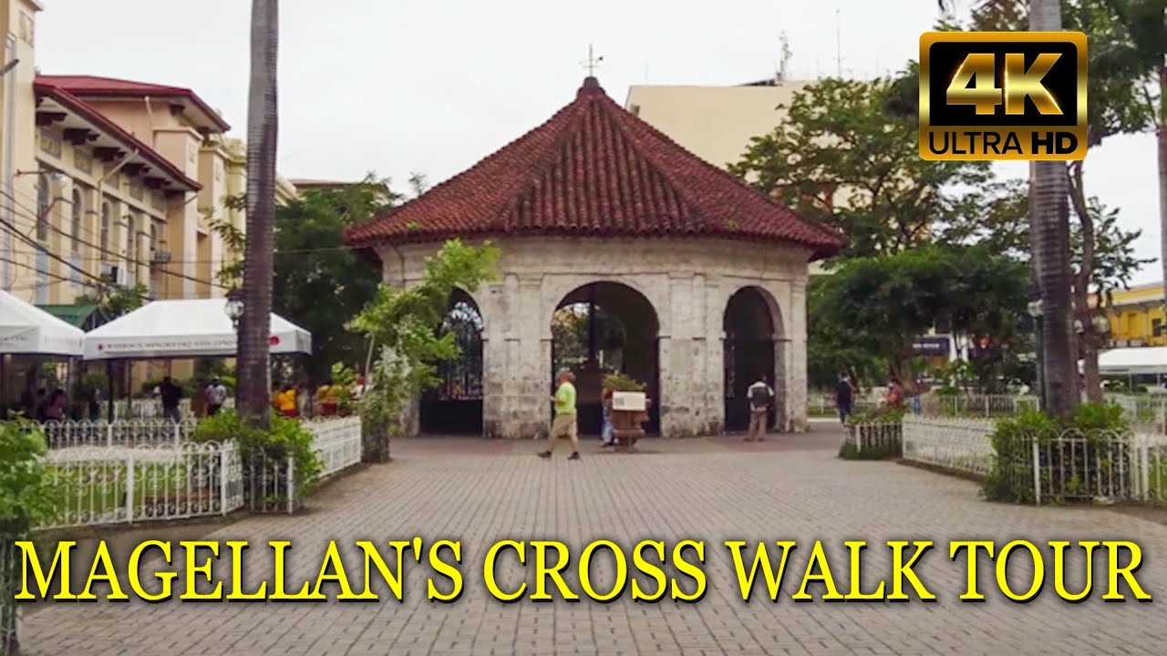 Magellan's Cross, Cebu City(Oct 2020) - Video Walk 【4K】 - YouTube