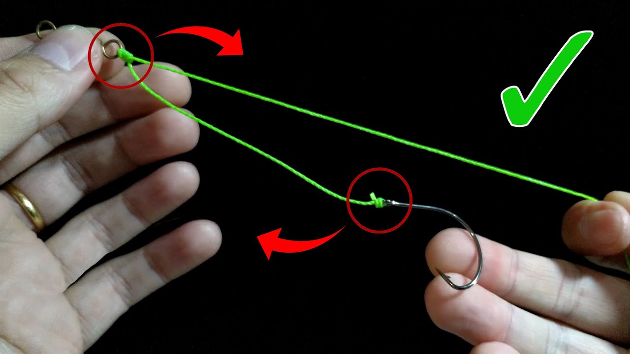 100% EFFECTIVE knot that every fisherman needs to know / Best fishing ...