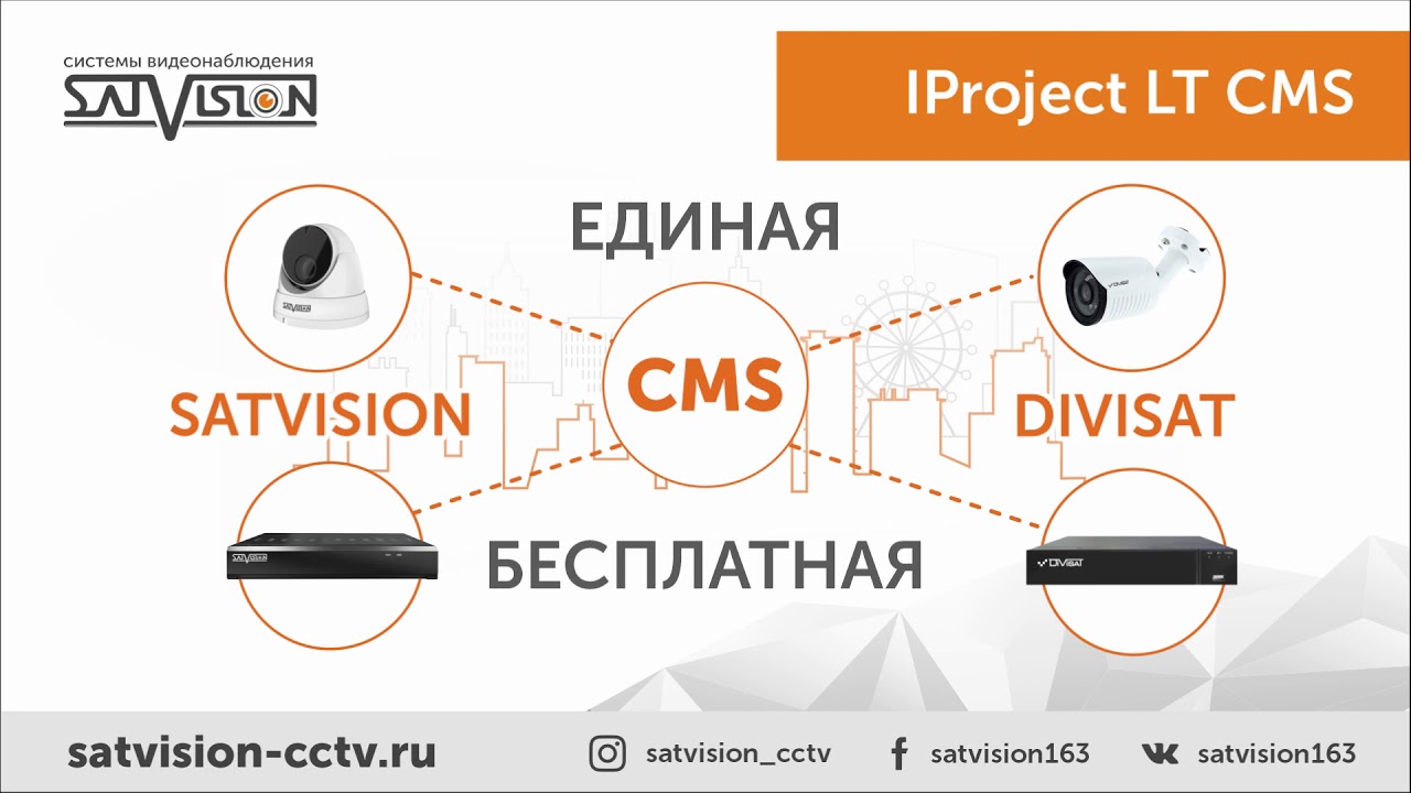 Единая CMS для оборудования Satvision и Divisat - YouTube