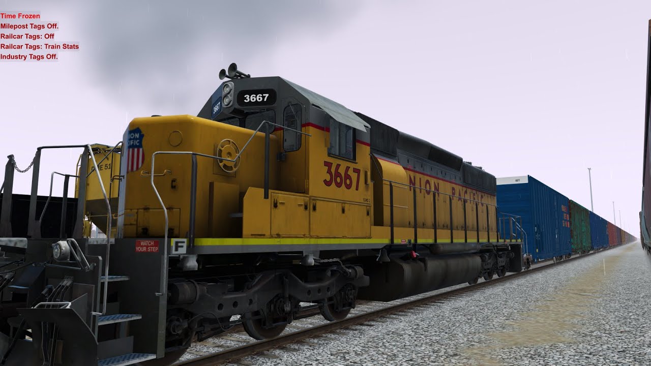 Run8 Train Simulator : Operating session on the SRS server - YouTube