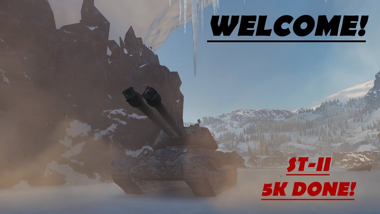 Welcome! - World of Tanks ST-II Game play - YouTube