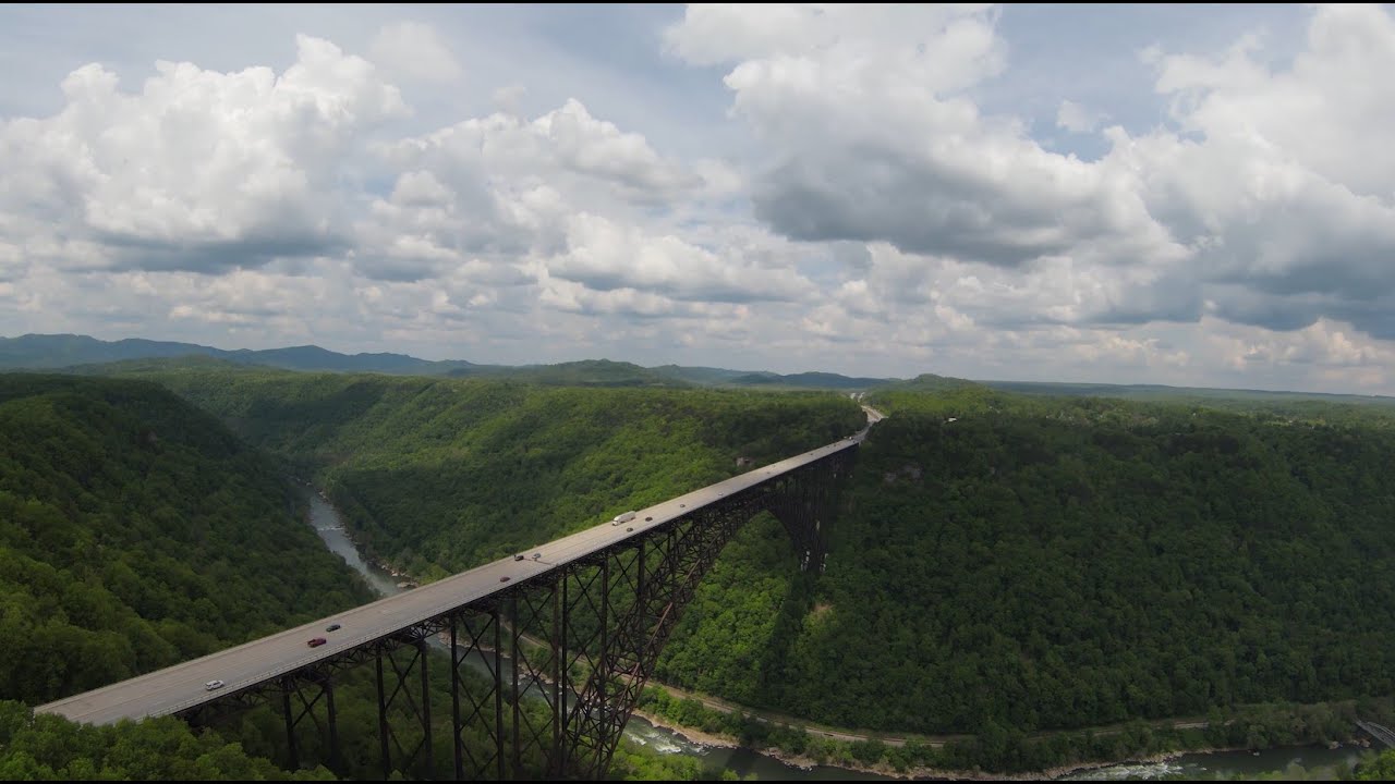 Largest Arch Bridge in the Western Hemisphere! - DJI FPV - YouTube