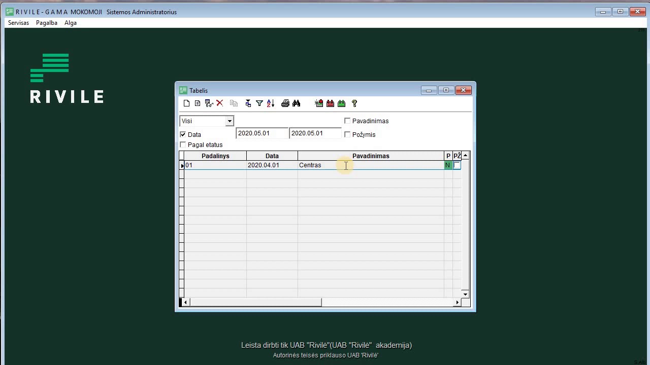 Darbo laiko apskaitos žiniarščio (tabelio) formavimas ir pildymas - YouTube