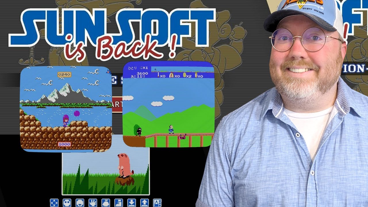 SUNSOFT is BACK with 3 NES Games in the US for the First Time - YouTube