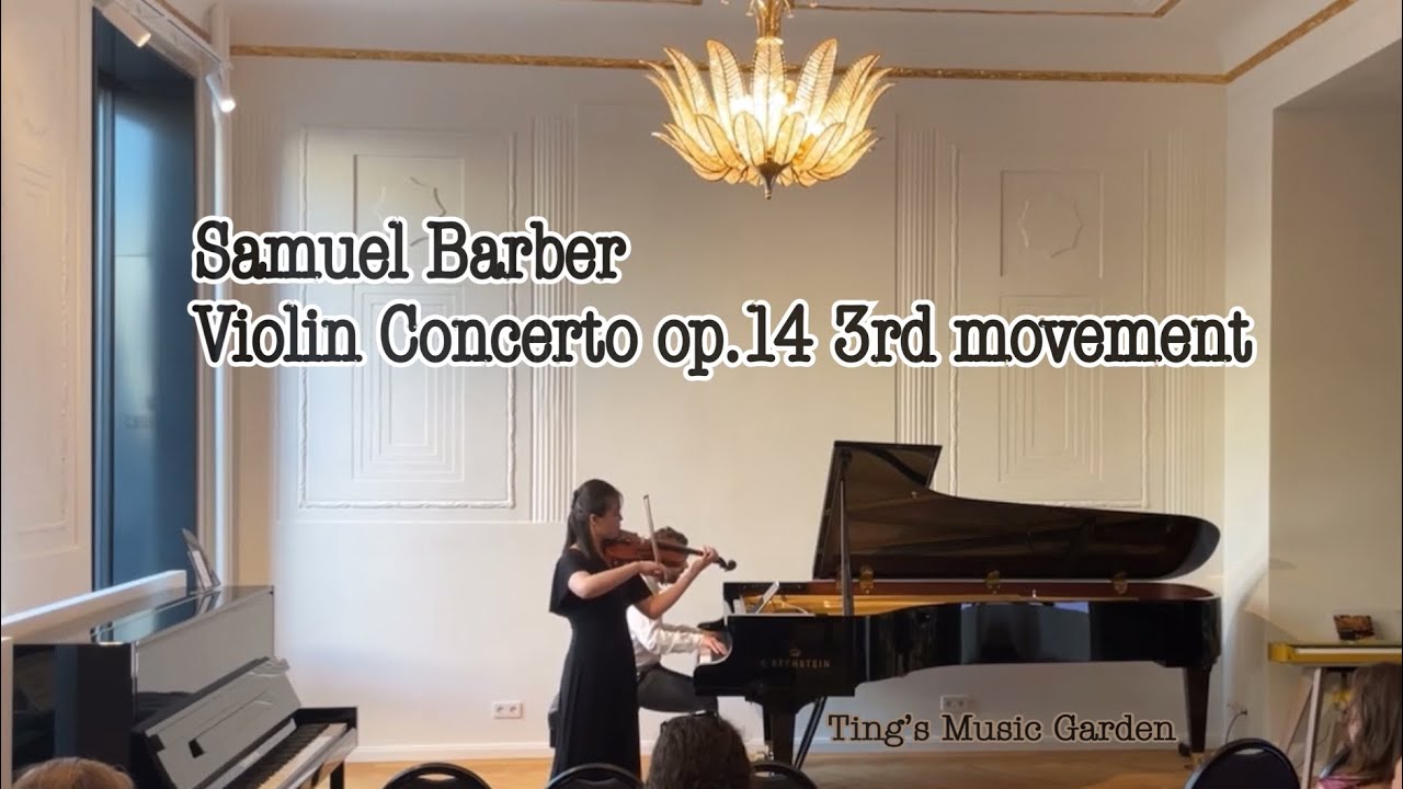 Samuel Barber - Violin Concerto op.14 3rd movement - YouTube
