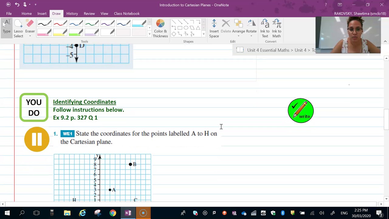 Introduction to the Cartesian Plane - YouTube