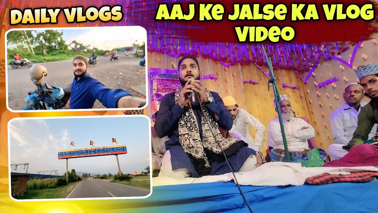 Aaj Ke Jalse Ka Vlog Video 😍 Daily vlogs - YouTube