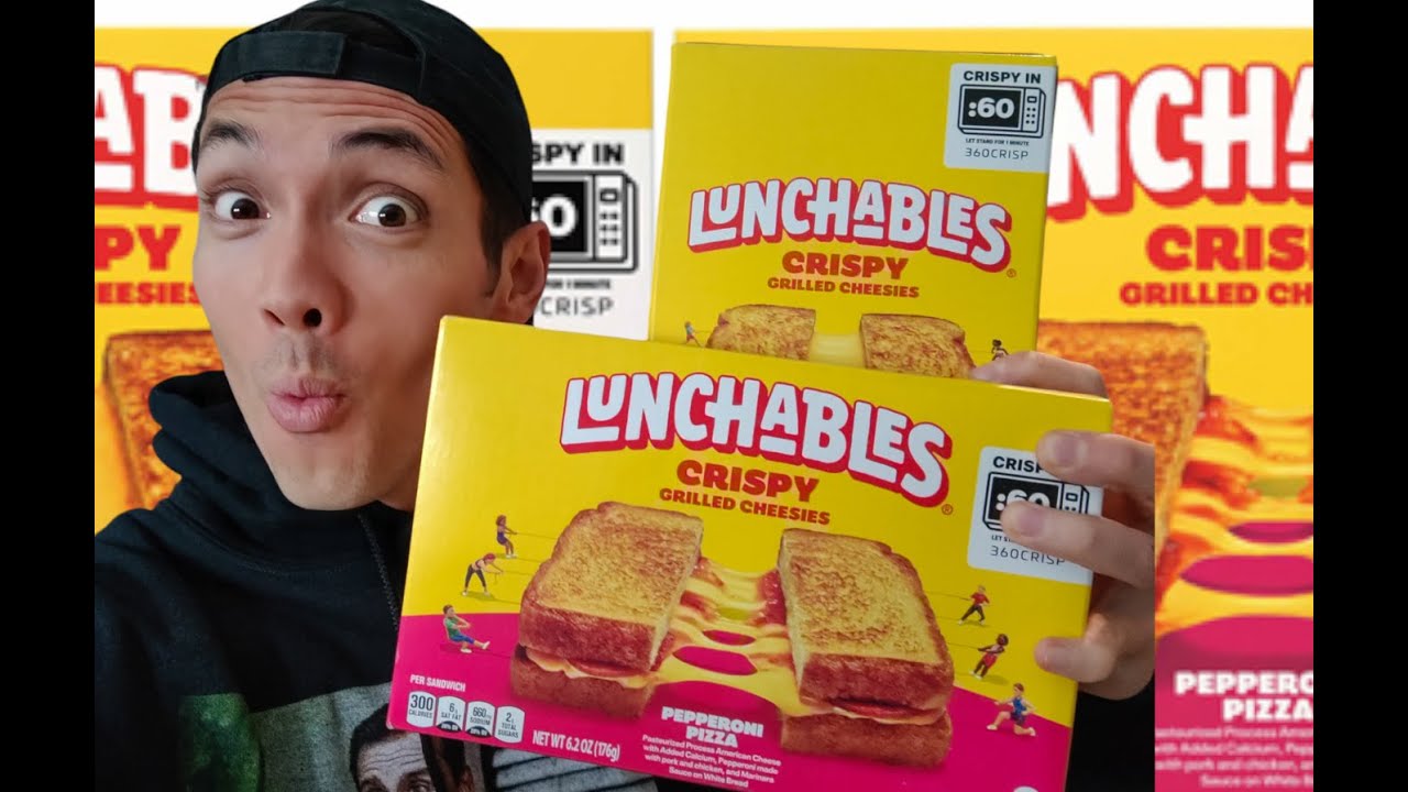 So Lunchables BRAND NEW Crispy Grilled Cheesies are Delicious ...