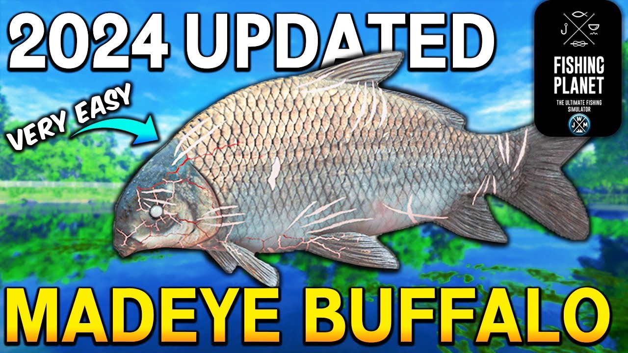 Fishing Planet 2024 - How to catch the Mad Eye Buffalo Monster Fish on ...