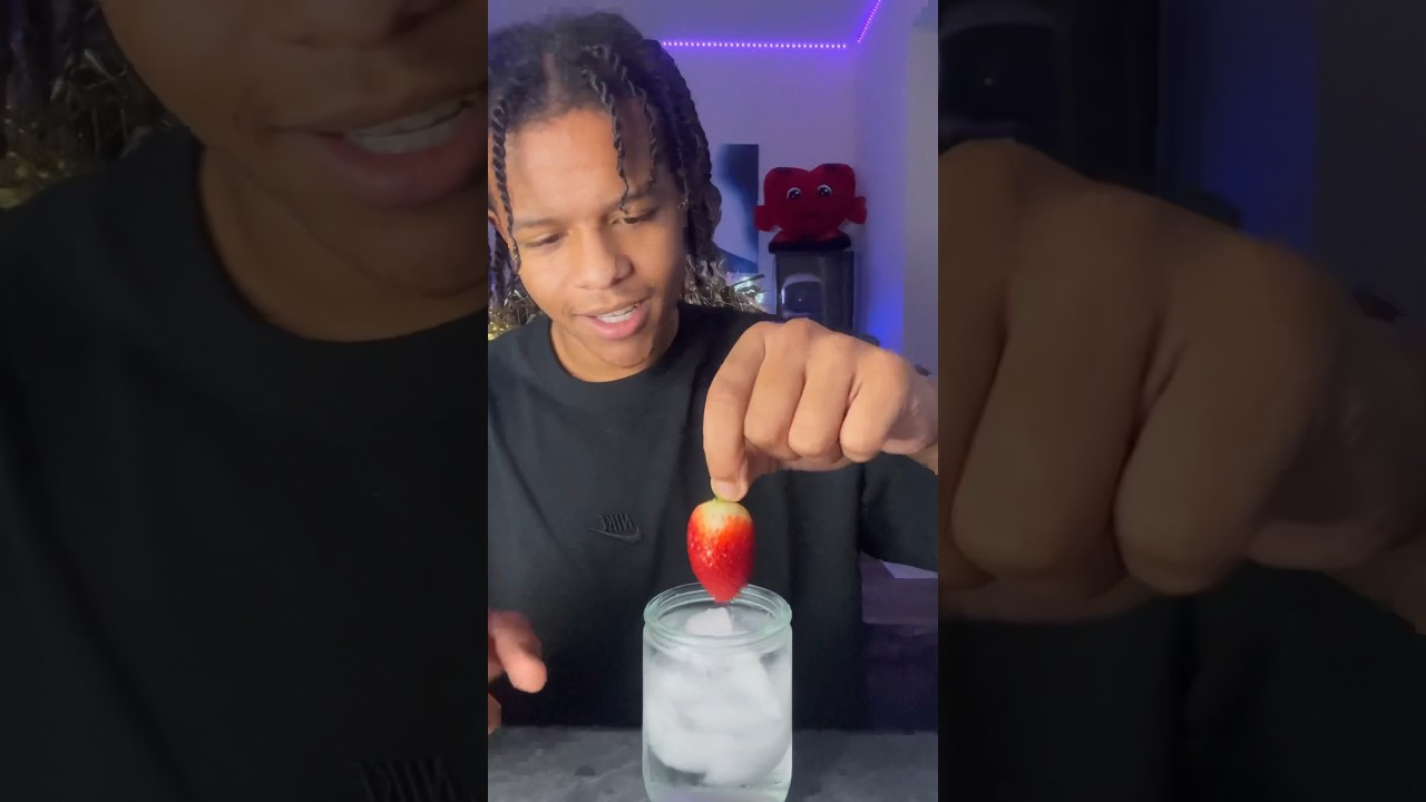 How to make a strawberry icicle - YouTube