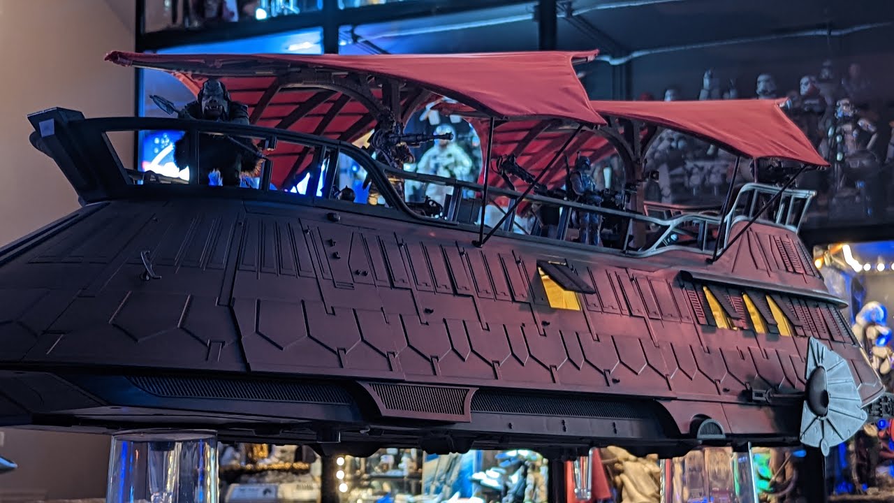 Look back on Hasbro Haslab Jabba's Sail Barge Return Of the Jedi ...