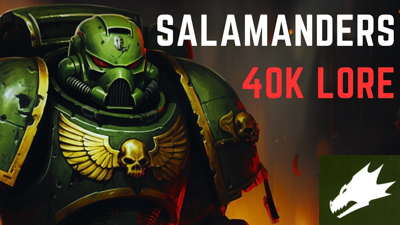 SALAMANDER SWOLE SUMMER! - WARHAMMER 40000 LORE CODEX 40K 🌋 - YouTube