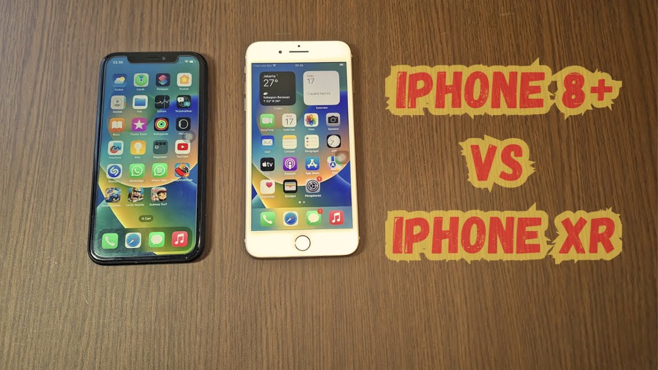 REVIEW iphone xr vs iphone 8 plus Di tahun 2023 - YouTube